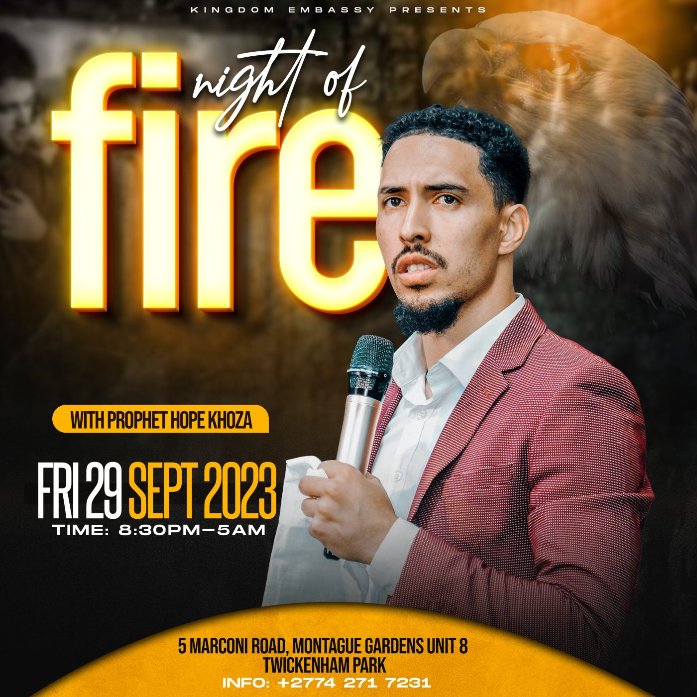 Night of Fire Cape Town – Kingdom Embassy Church South Africa